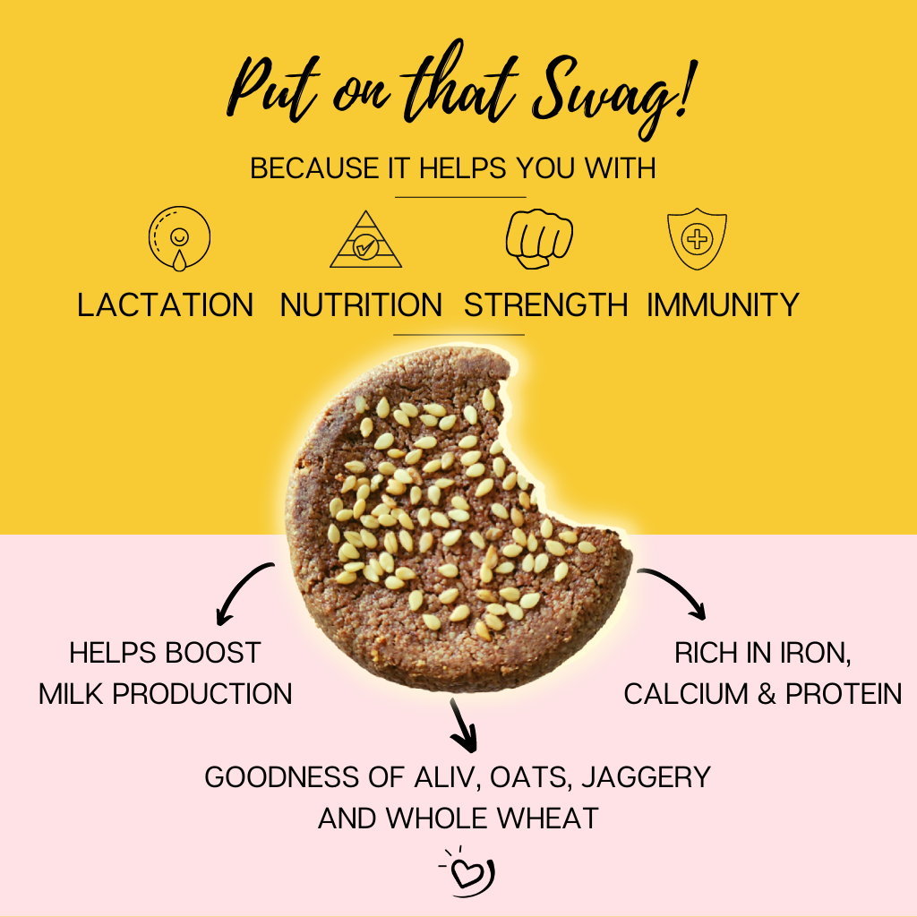 Milky Swag - The Ultimate Lactation Cookie (Pack of 8) – JustBeMama